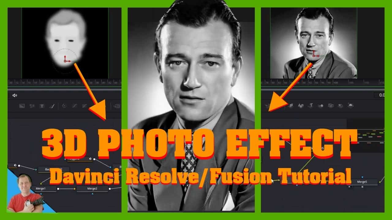 How to Make a Photo Move with Displace Effect | DVResolve.com