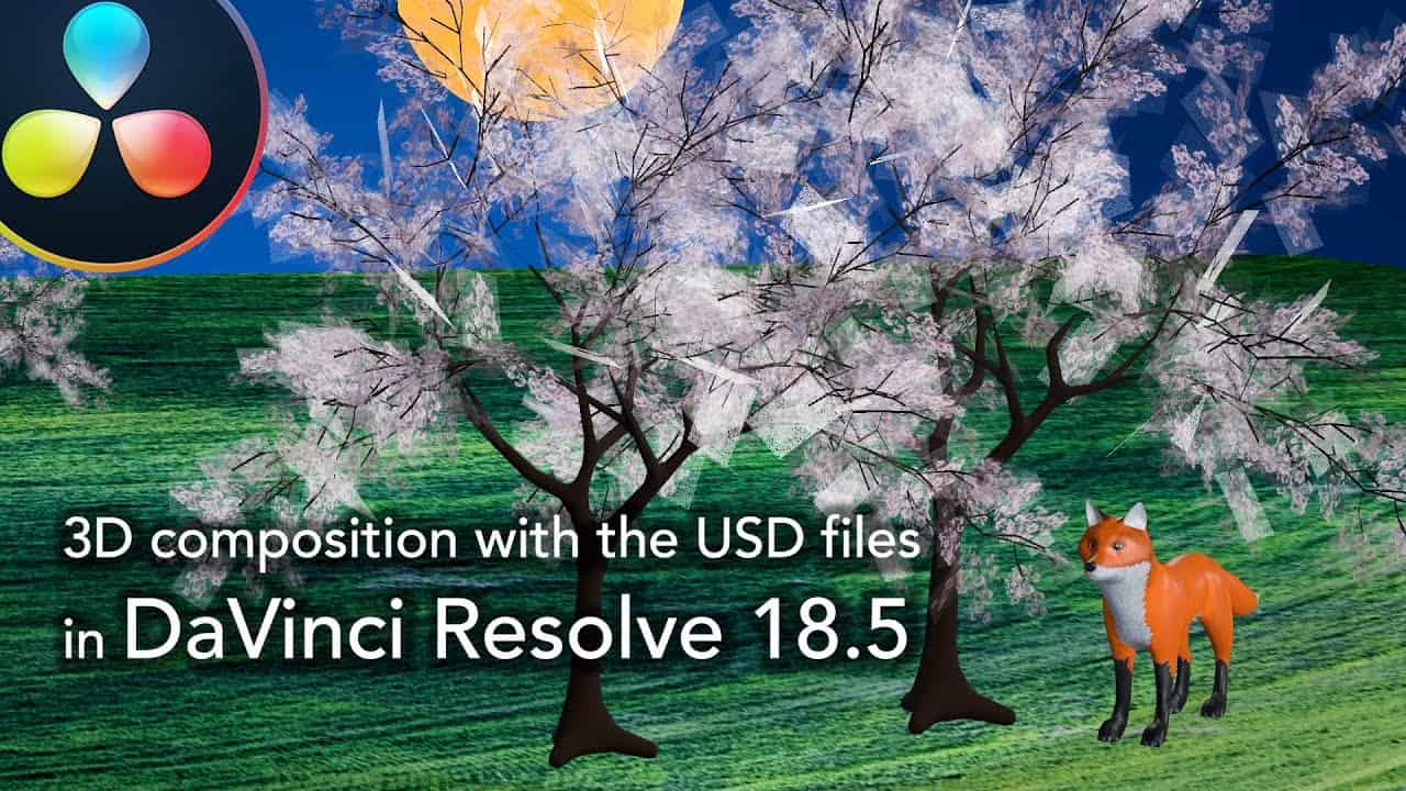 Make a Simple 3D Scene with USD Files | DVResolve.com