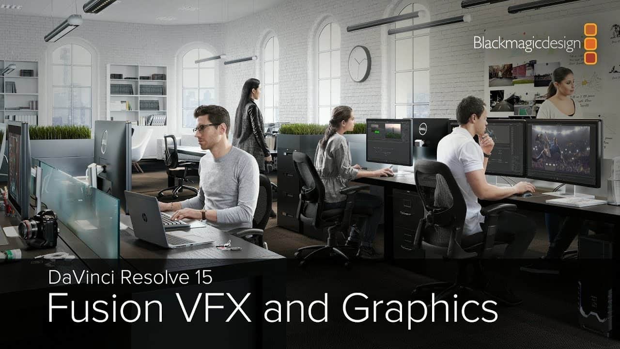 Blackmagic Design Resolve 15 Training - Fusion VFX and Graphics ...