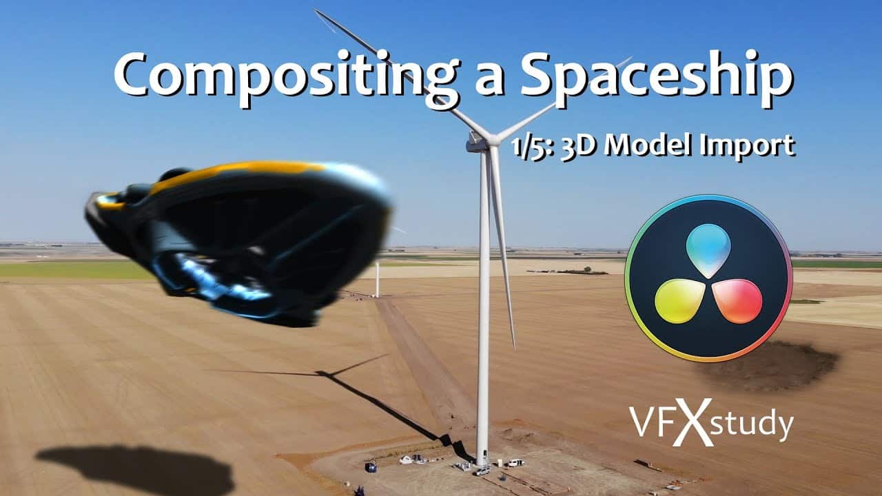 Compositing a Spaceship Mini-Course | DVResolve.com