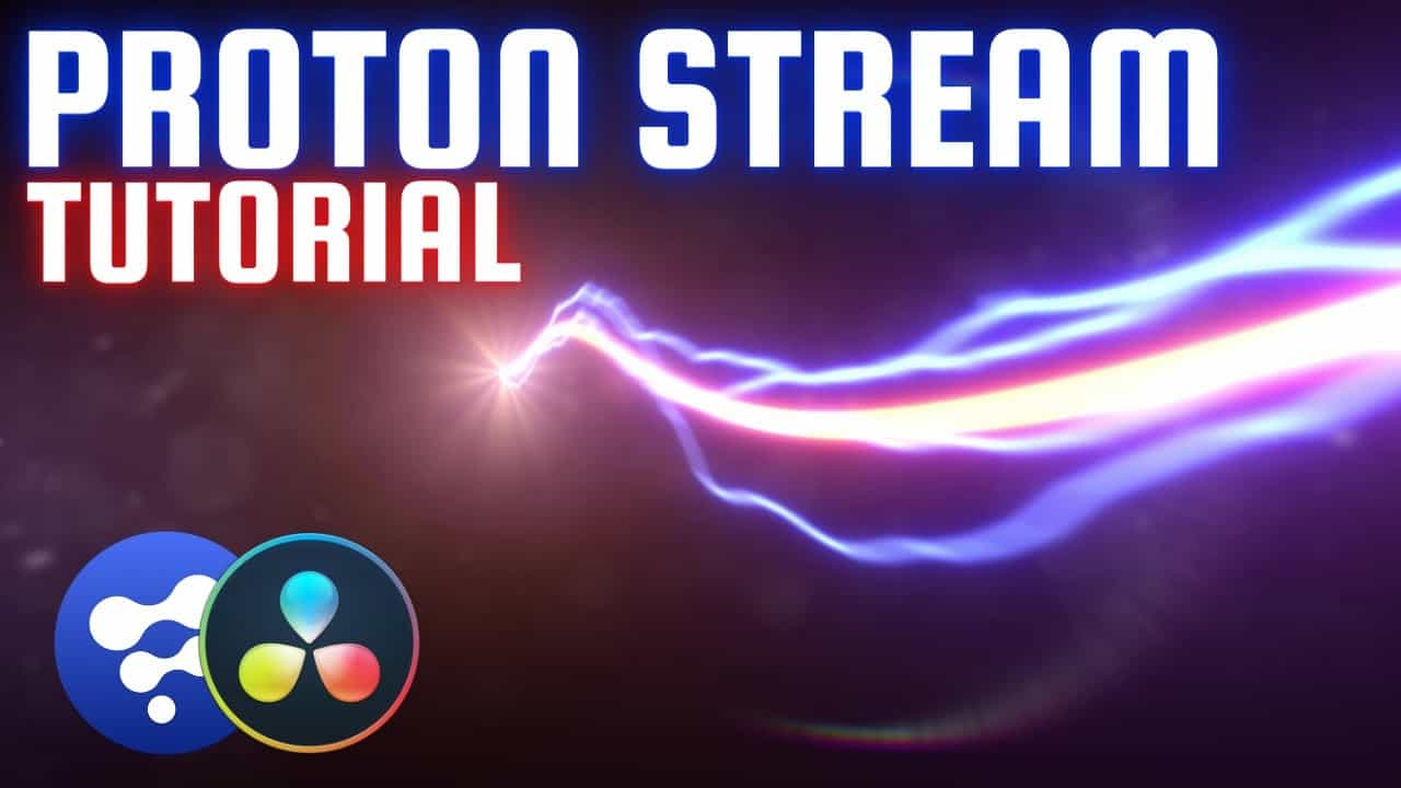 Making the Ghostbusters Proton Pack Energy Beam in Fusion | DVResolve.com
