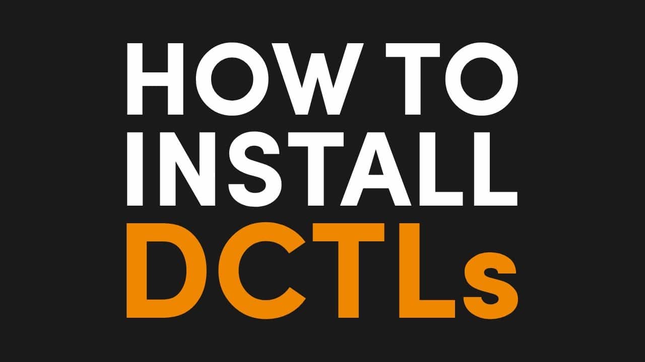 DCTL Development Tutorial Series | DVResolve.com